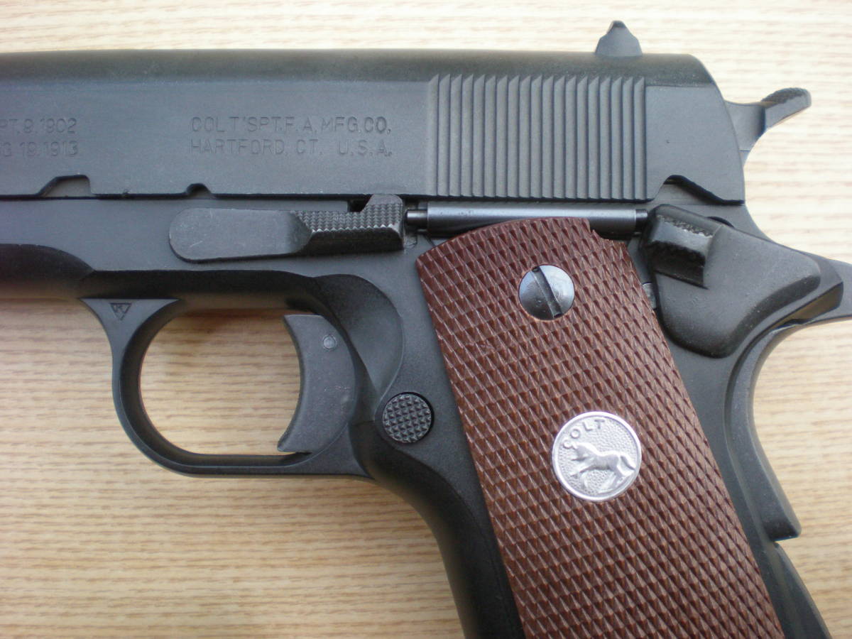 MGC ガバメント GM2 プラスチック製 サテンフィニッシュ ブローバック A63(モデルガン)｜売買されたオークション情報、yahooの商品情報をアーカイブ公開 - オークファン ...