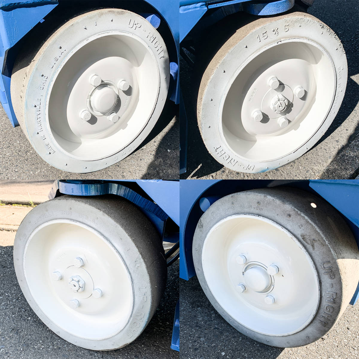 高所作業車 DENYO デンヨー HW-610R 自走式シザース式 リフト 6.1m バッテリー式 単相100V AC充電(建設機械、重機 ...