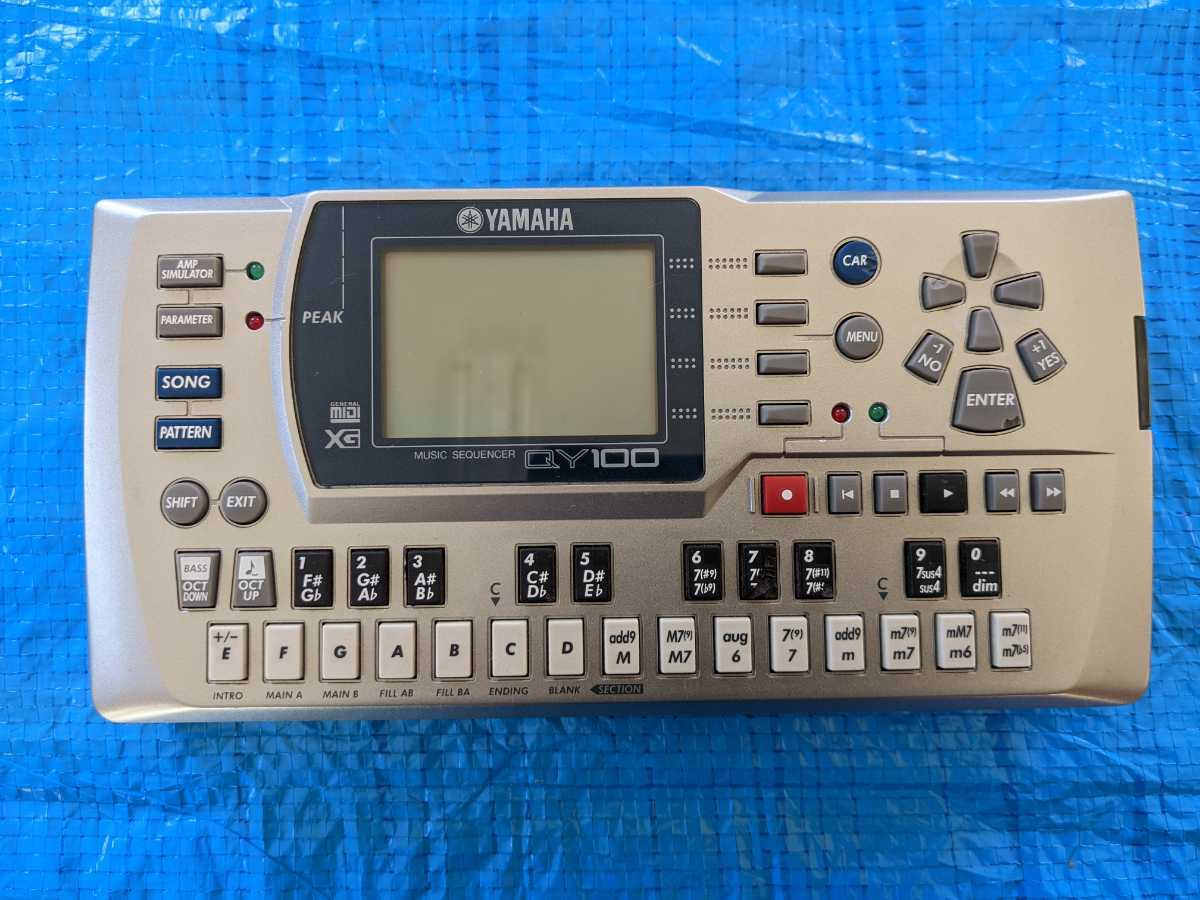 YAMAHA QY100 ジャンク 通電確認済 1円スタート(音源モジュール)｜売買されたオークション情報、yahooの商品情報をアーカイブ ...