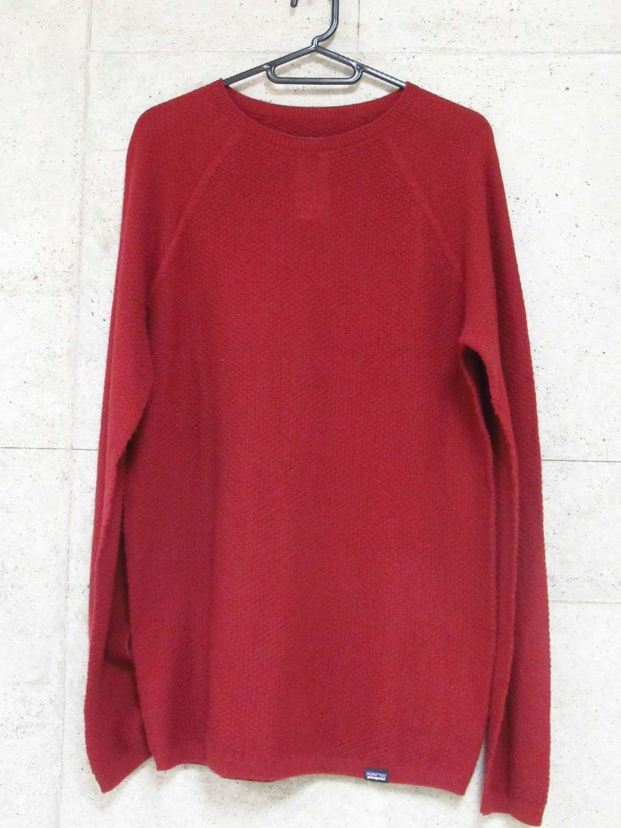 patagonia パタゴニア メンズ キャプリーン エア クルー ダークレッド 36515 M メリノウール 登山 アウトドアウェア 管理 ...