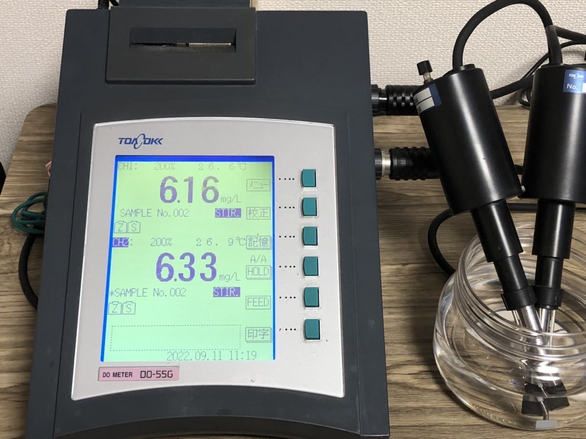 溶存酸素計 DO-55G 東亜ディーケーケー東亜DKK(環境測定器)｜売買されたオークション情報、yahooの商品情報をアーカイブ公開 - オークファン（aucfan.com）