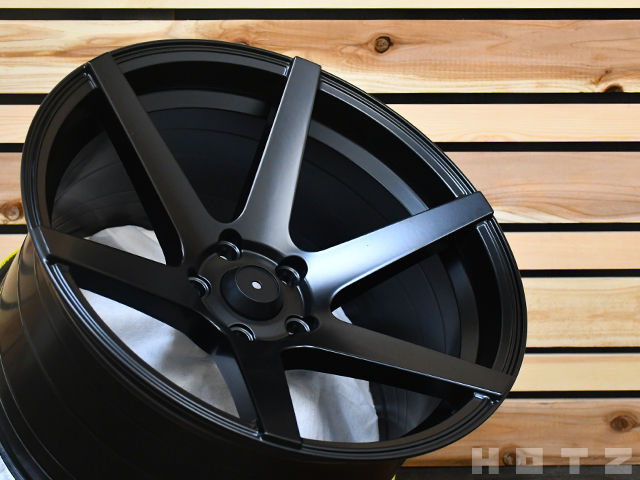 最後の在庫 4本セット 18インチ 9.5J+20 PCD 114.3 5穴 マットブラック コンケイブ 即日発送 年中無休(5穴)｜売買され ...