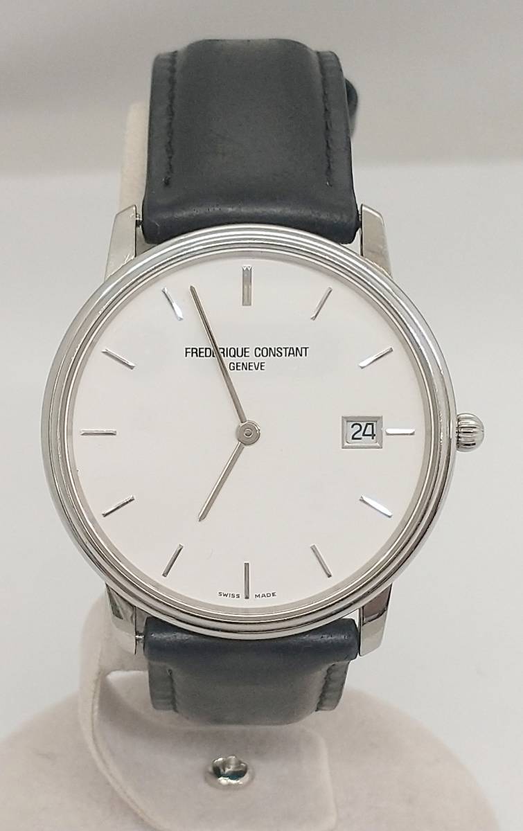 FREDERIQUE CONSTANT フレデリックコンスタント FC220-245X4S25-6 スリムライン クォーツ 腕時計 ...