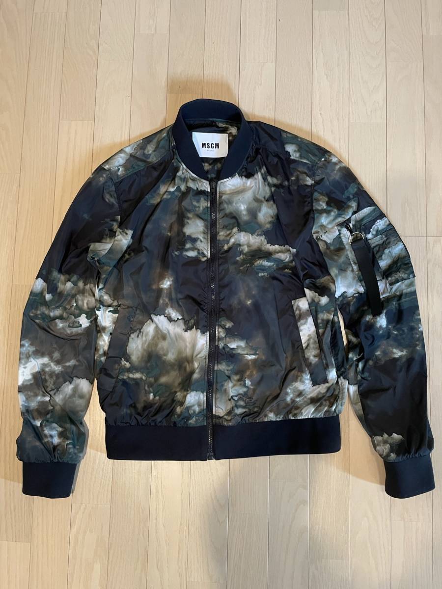 MSGM ナイロン ジャケット MA-1 ボンバージャケット(その他)｜売買されたオークション情報、yahooの商品情報をアーカイブ公開 - オークファン（aucfan.com）