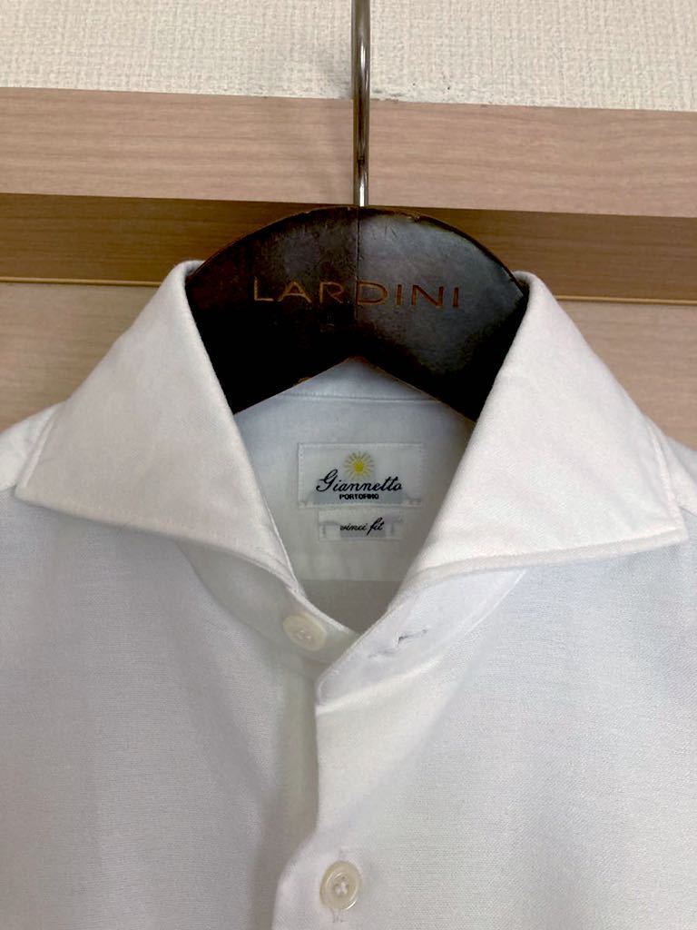 極 イタリー製 Giannetto/ジャンネット VINCI FIT オックスフォード ホリゾンタル カッタウエイカラードレスシャツ38/15 27 500円(Mサイズ)｜売買された ...