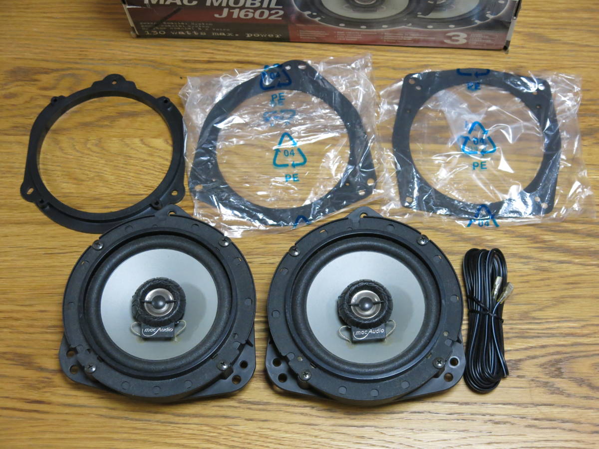 mac Audio マックオーディオ MAC MOBIL J1602 16cm2WAYコアキシャルスピーカー(16cmタイプ)｜売買された ...