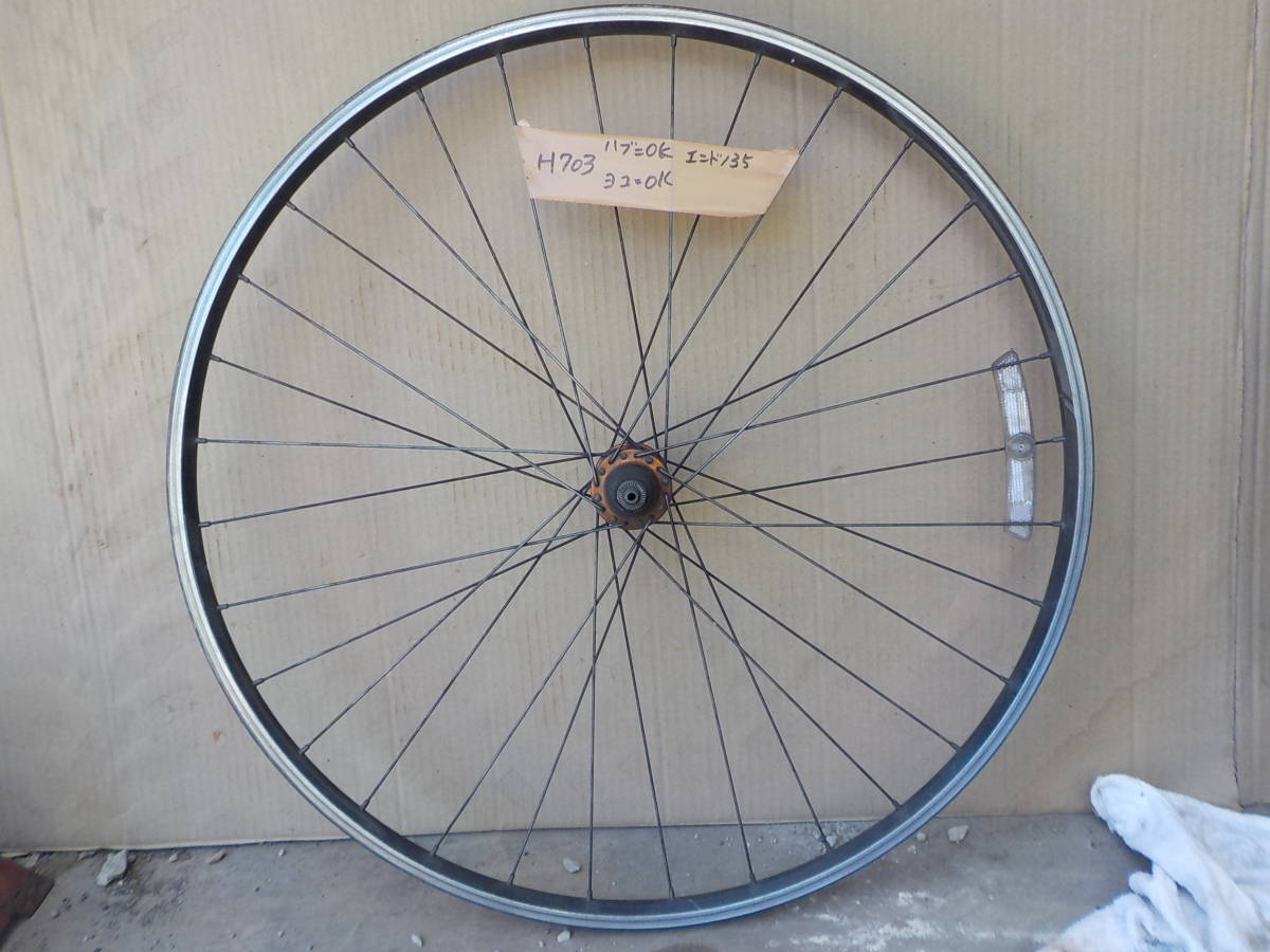 H703 メーカー SP340 622×16C エンド幅135 リアホイール(27インチ、700C)｜売買されたオークション情報、yahooの ...