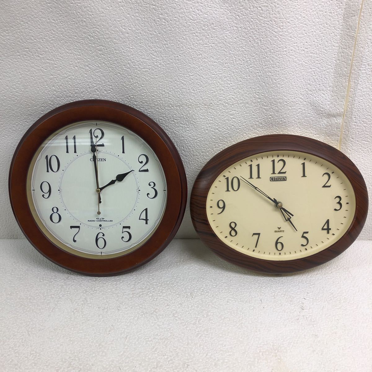 1007A2 まとめ CITIZEN 時計 8点セット み QUARTZ 掛時計 振り子時計 置時計 インテリア アンティーク / 4MYA03-0 4187-260 他(アナログ)｜売買され ...