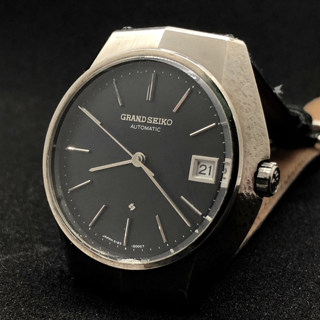 超絶モデル グランドセイコー V.F.A. パラジウム合金 6185-8010 銀パラ メンズ 時計 自動巻き GRAND SEIKO ...