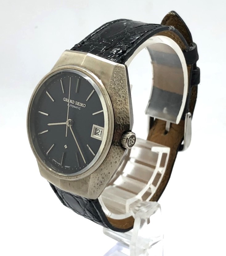 超絶モデル グランドセイコー V.F.A. パラジウム合金 6185-8010 銀パラ メンズ 時計 自動巻き GRAND SEIKO ...