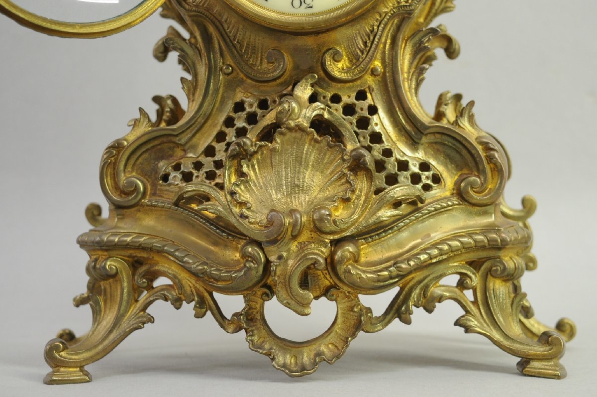 Kaminuhren ゼンマイ式置き時計 ロココ様式 ジャンク 10-C028(一般)｜売買されたオークション情報、yahooの商品情報をアーカイブ公開 - オークファン（aucfan.com）