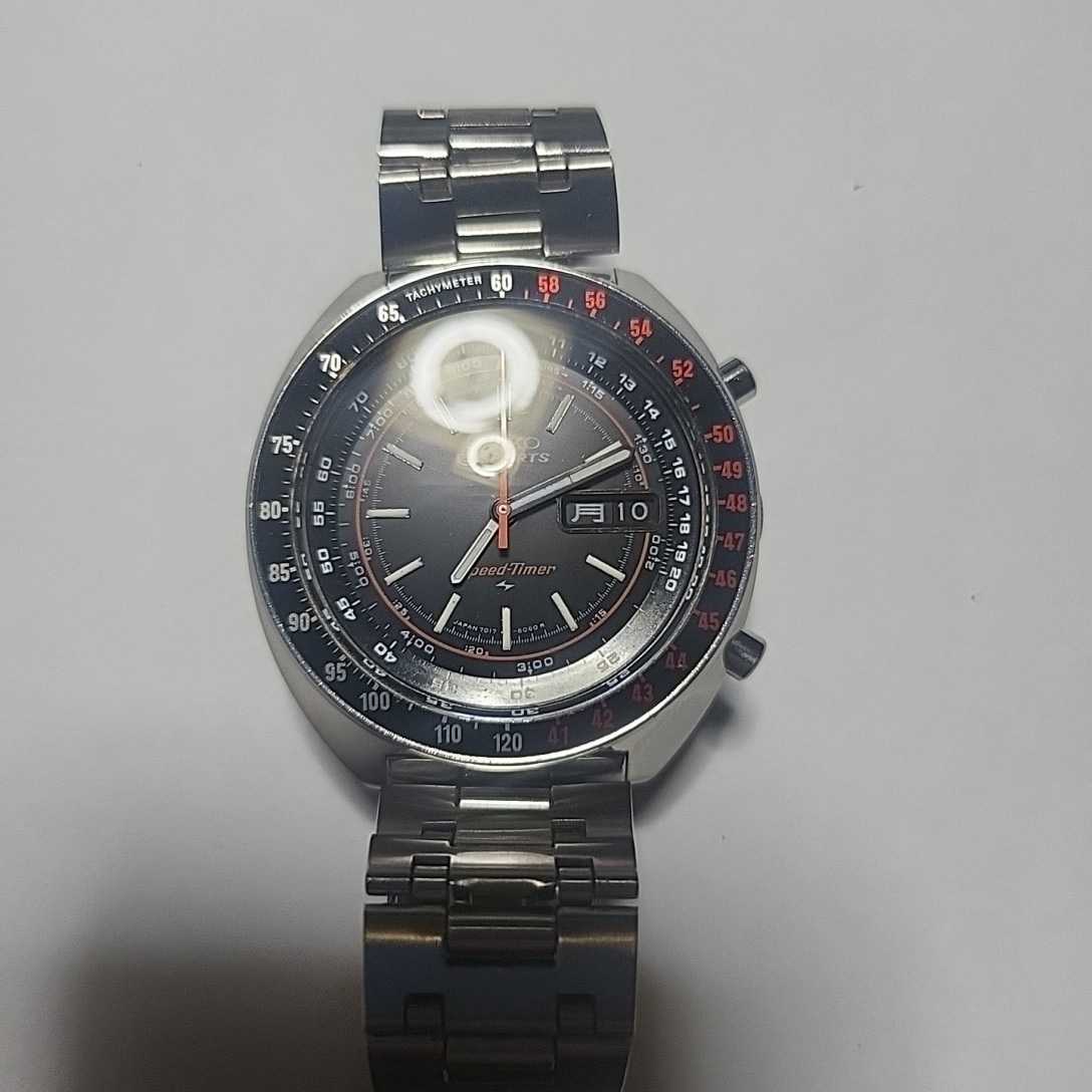 SEIKO5スポーツスピードタイマーラリーメーター7017-6050(セイコー)｜売買されたオークション情報、yahooの商品情報をアーカイブ公開 - オークファン（aucfan.com）