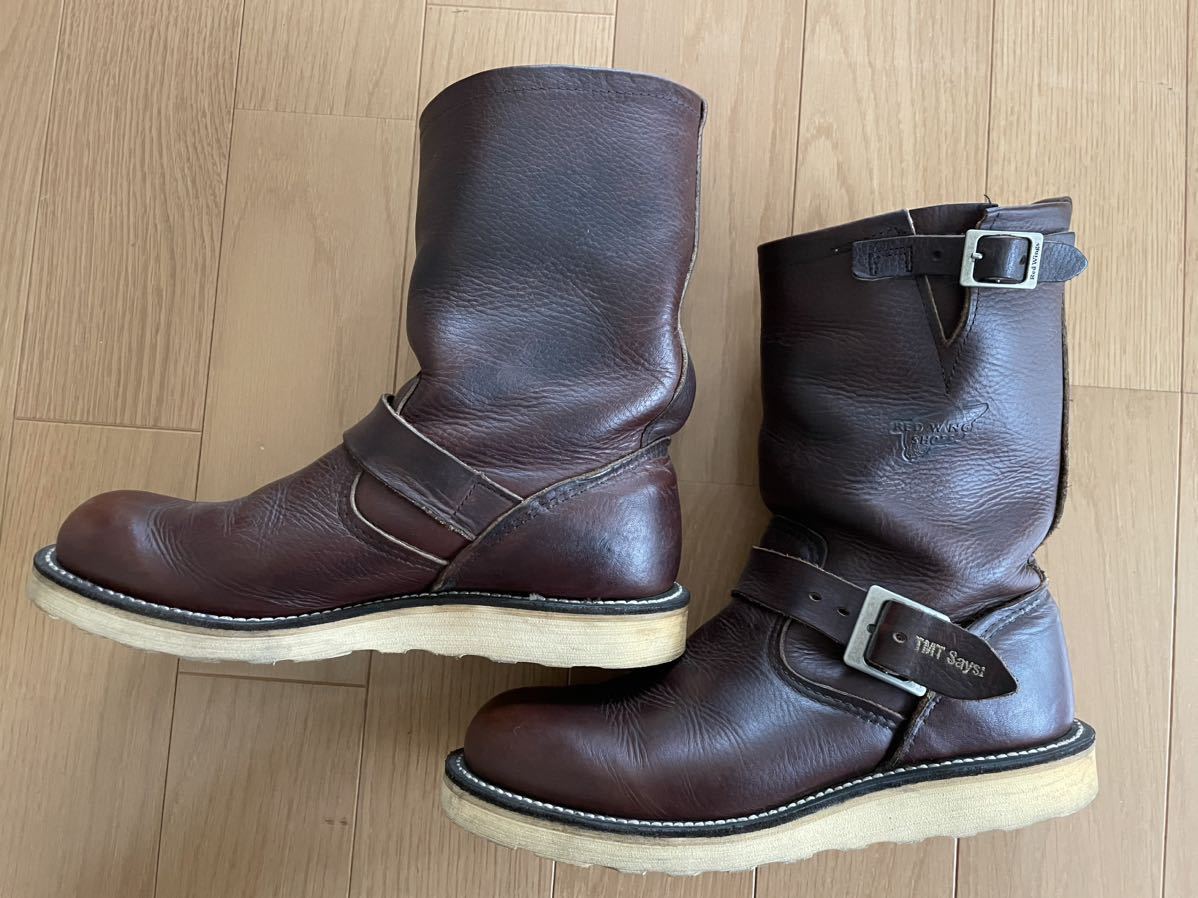 レッドウイング RED WING 2970 エンジニアブーツ TMT別注品 刺繍入り ブーツ 赤茶(8インチ)｜売買されたオークション情報、yahooの商品情報をアーカイブ公開 ...