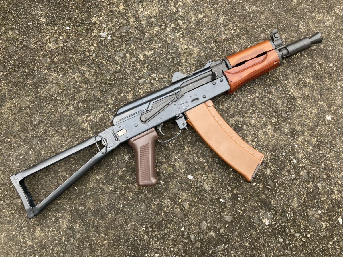 ARROW DYNAMIC E&L AKS74U クリンコフ リアルウッド(電動ガン)｜売買されたオークション情報、yahooの商品情報をアーカイブ公開 - オークファン（aucfan.com）