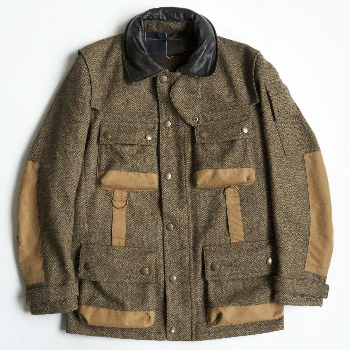 極 Barbour×TOKITO Scott Bracken Jacket S バブアー トキト ジャケット ツイード 2210162(男性用 ...