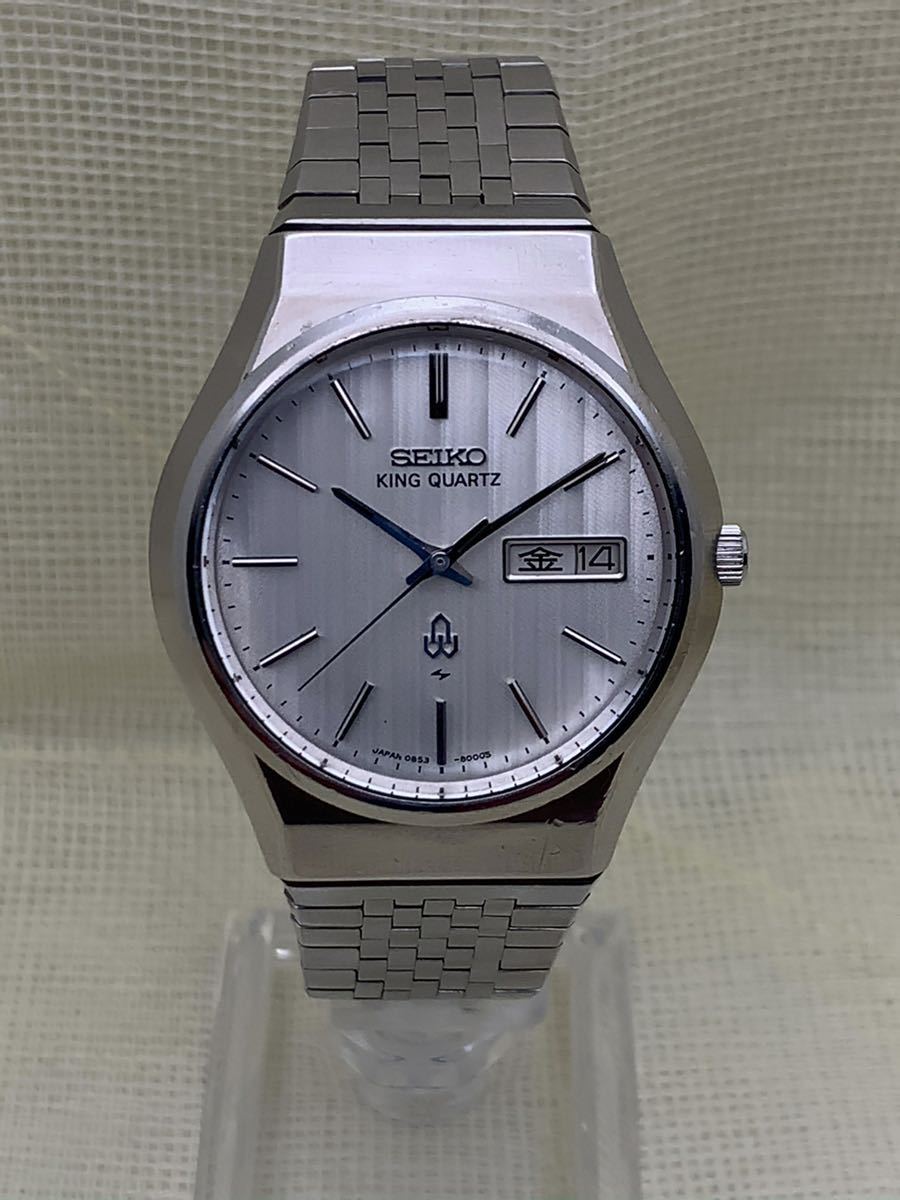 SEIKO セイコー KING QUARTZ キングクオーツ 0853-8000 クォーツ稼動品(セイコー)｜売買されたオークション情報 ...