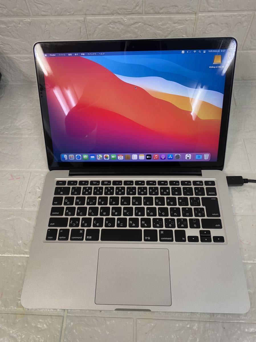 MacBook Pro 2015 Retina A1502 Core i5 2.9GHz/RAM:16GB/13.3インチ ジャンク扱 ...