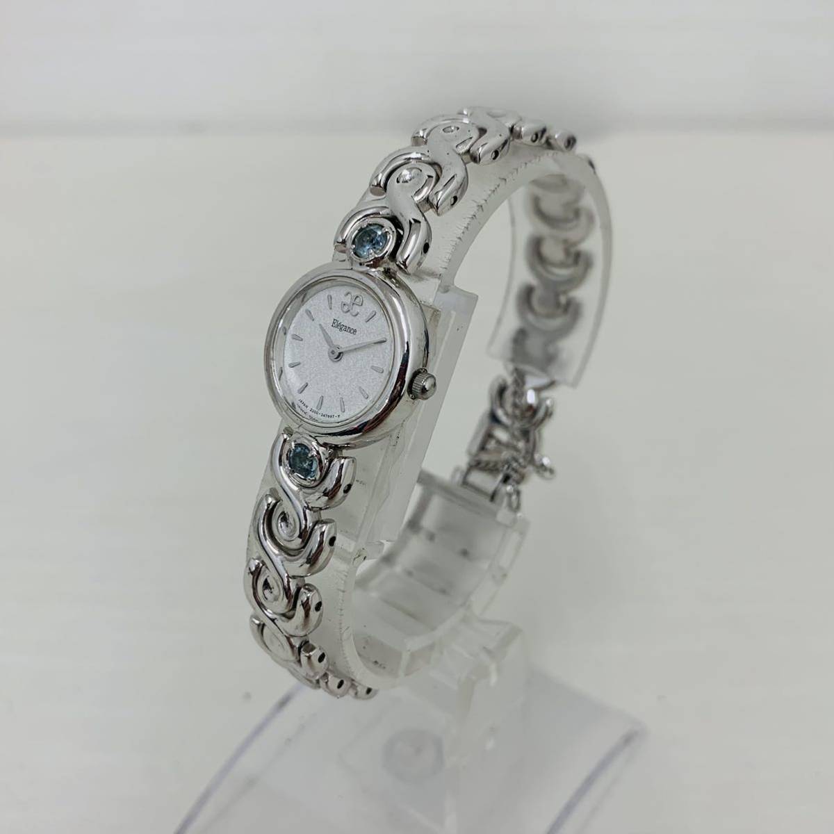 ae Elegance エレガンス 2200-242408 レディース腕時計 腕時計 時計 シルバー 装飾 クォーツ クオーツ TY(アナログ（クォーツ式）)｜売買されたオークション情報 ...