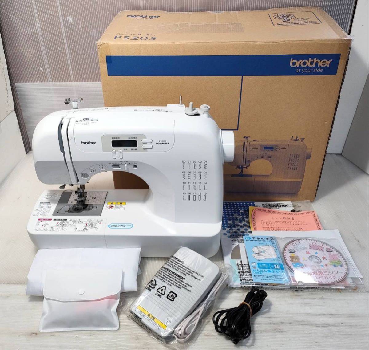 K47 / brotherブラザー コンピューターミシン 型番:PS205 CPS4209 6.1kg/120サイズ(ブラザー)｜売買されたオークション情報、yahooの商品情報をアーカイブ ...