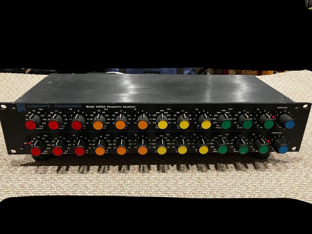 AUDIOARTS ENGINEERING MODEL 4200A parametric equalizer vintageビンテージ ...