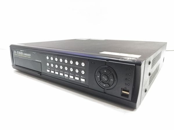 R DODWELL B.M.S D-TEG H1600 DIGITAL VIDEO RECORDER デジタルビデオレコーダー 防犯カメラ ...