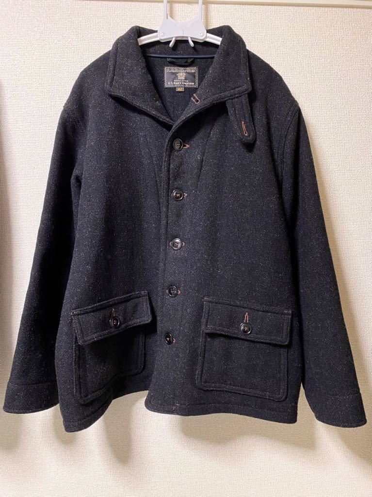 バズリクソンズ サブマリンコート サイズ42 Lot No. BR13877 SUBMARINE CLOTHING WINTER WOOLIN ...