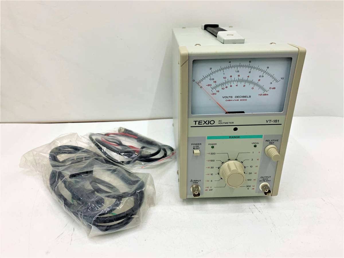 TEXIO AC電圧計 VT-181 自宅保管品 〇通電確認済み(電気計測器)｜売買されたオークション情報、yahooの商品情報をアーカイブ ...