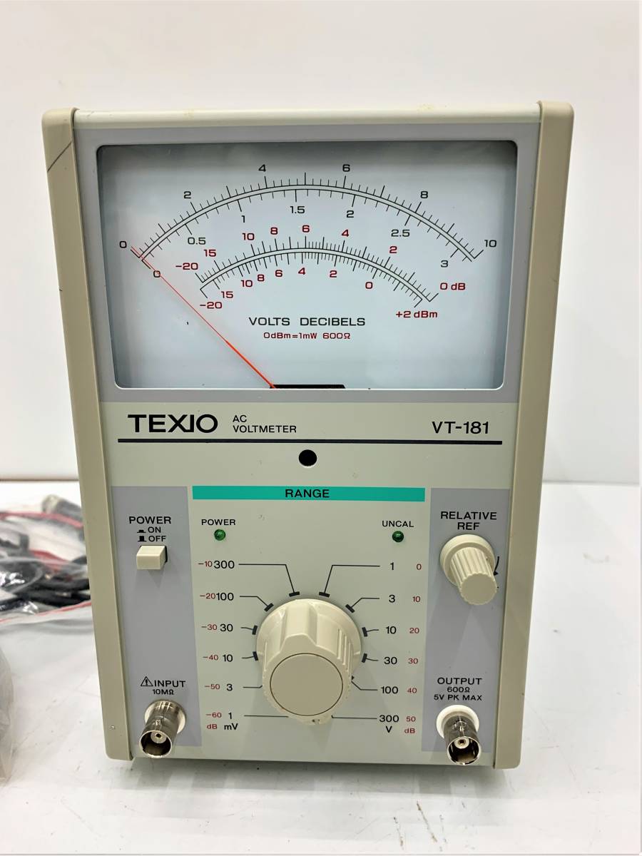 TEXIO AC電圧計 VT-181 自宅保管品 〇通電確認済み(電気計測器)｜売買されたオークション情報、yahooの商品情報をアーカイブ ...