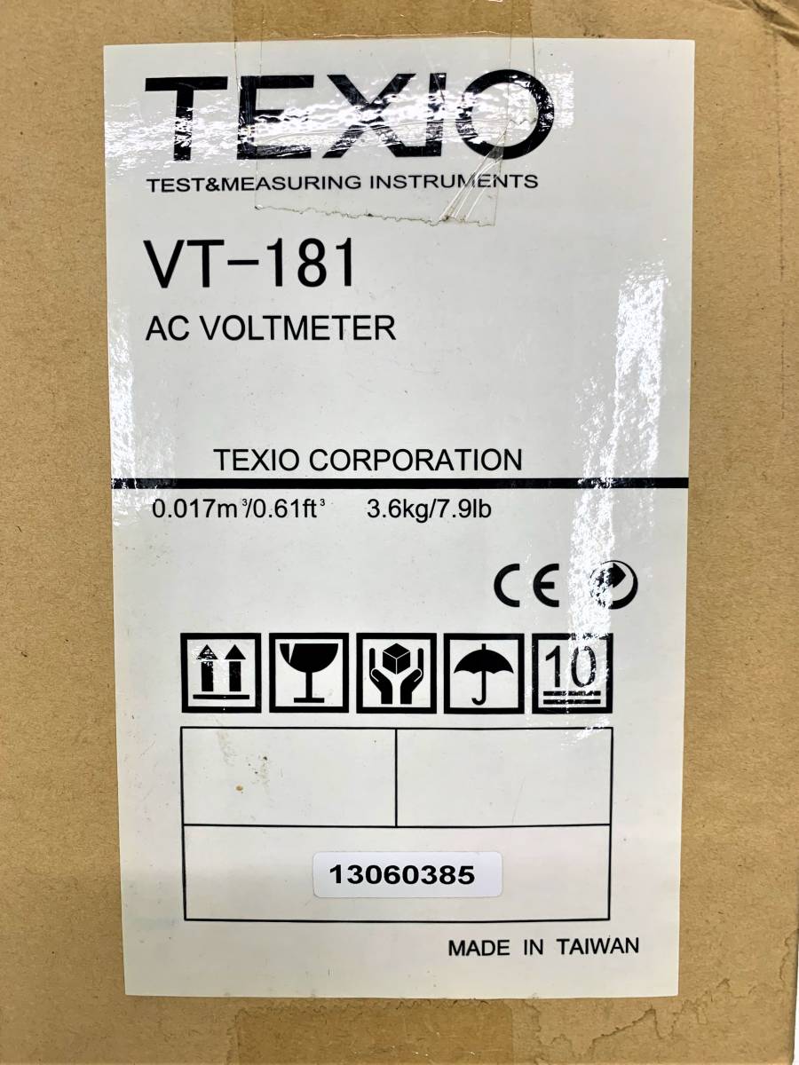 TEXIO AC電圧計 VT-181 自宅保管品 〇通電確認済み(電気計測器)｜売買されたオークション情報、yahooの商品情報をアーカイブ ...