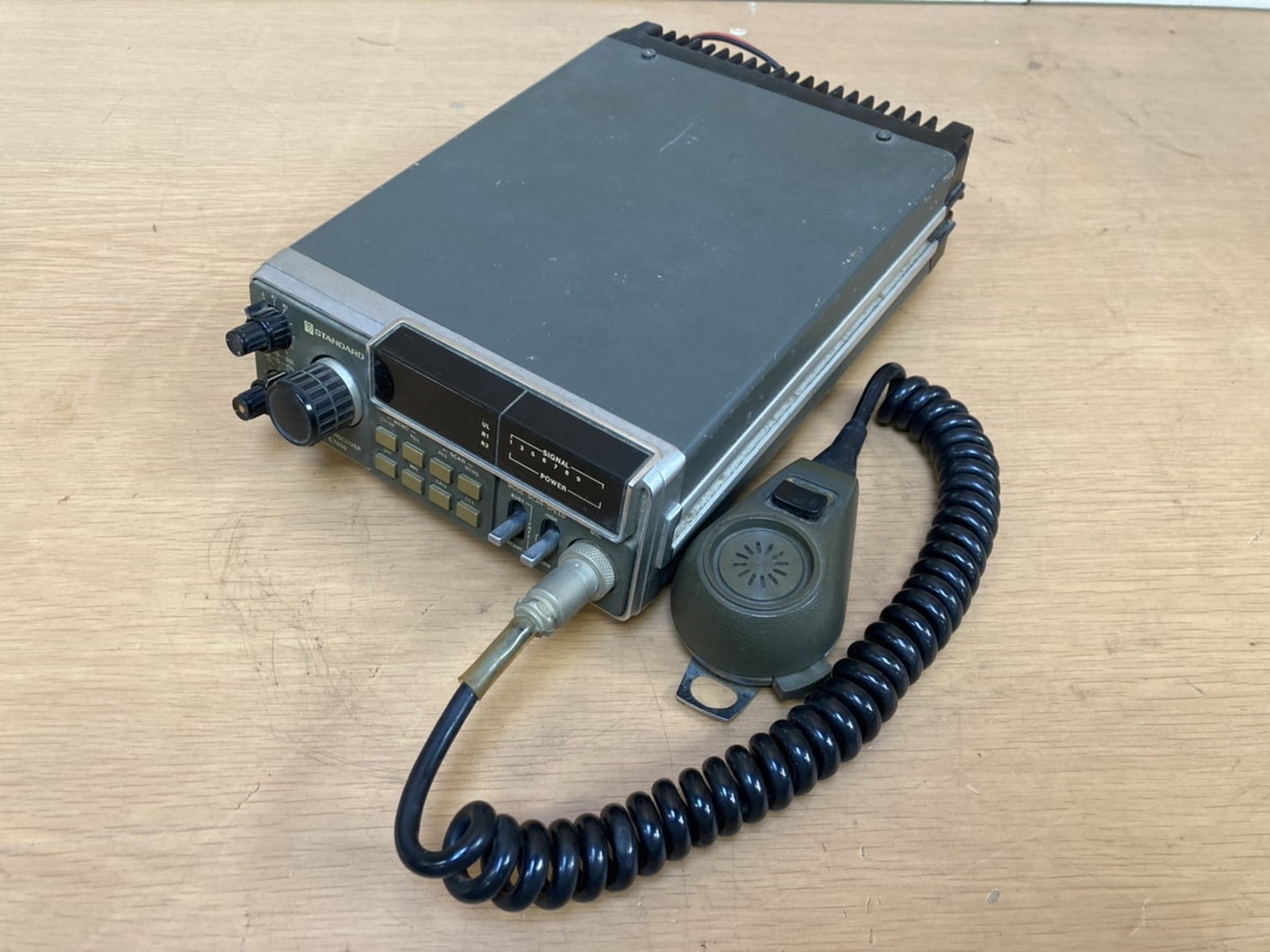 11-54 STANDARD トランシーバー C7800 ヴィンテージ 昭和レトロ 通電動作未確認 使用感あり 現状品 ジャンク品(その他 ...