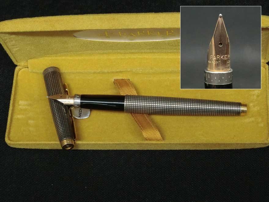 慈光 2264 万年筆 パーカー75 ペン先14K USA PARKER 75 後期型(パーカー)｜売買されたオークション情報、yahooの商品情報をアーカイブ公開 - オークファン ...