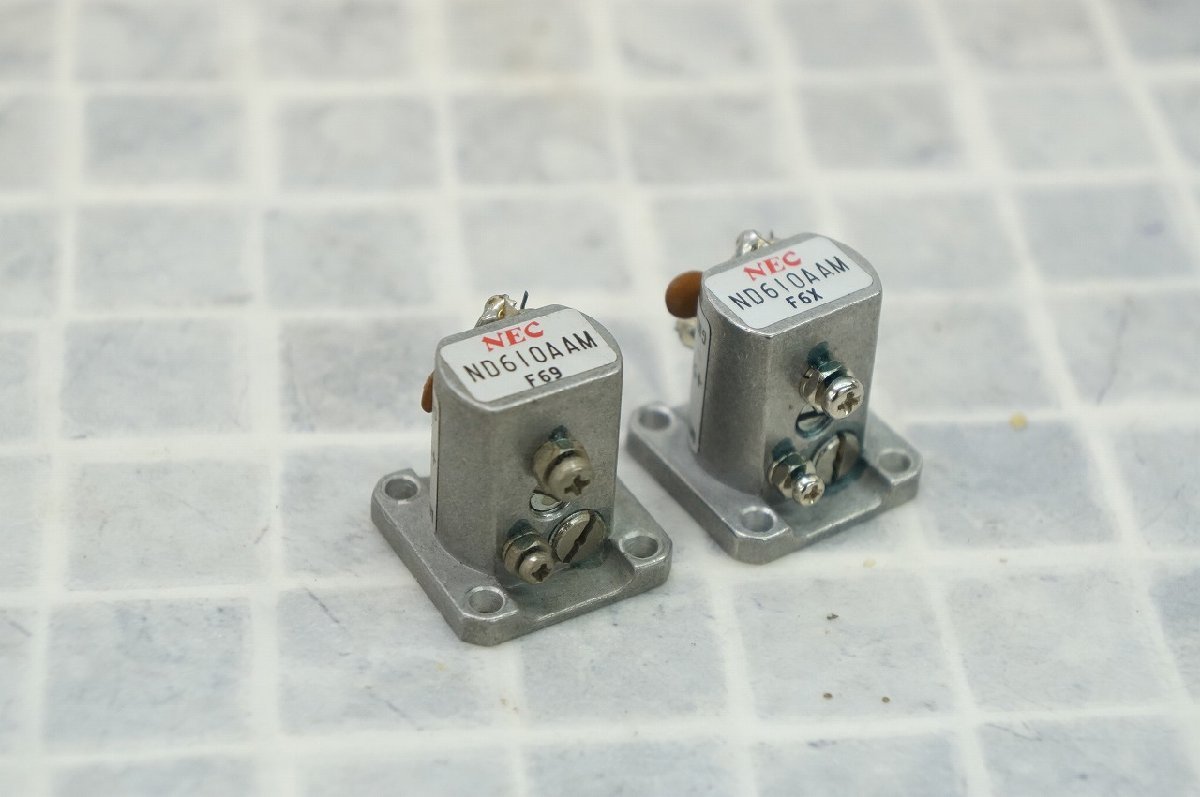 NZ H161660 NEC ND610AAM ガンダイオード発振モジュール F69 F6X 24GHz 10個セット 品 ⑬(その他)｜売買 ...