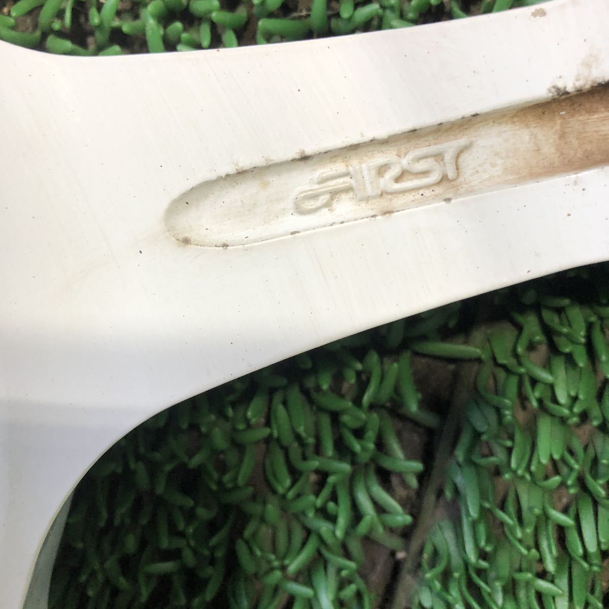 AB 197 Buddy Club バーディ クラブ P-1 レーシング 15インチ 5.5J 4穴 100 +42 73mm ホワイト旧 ...