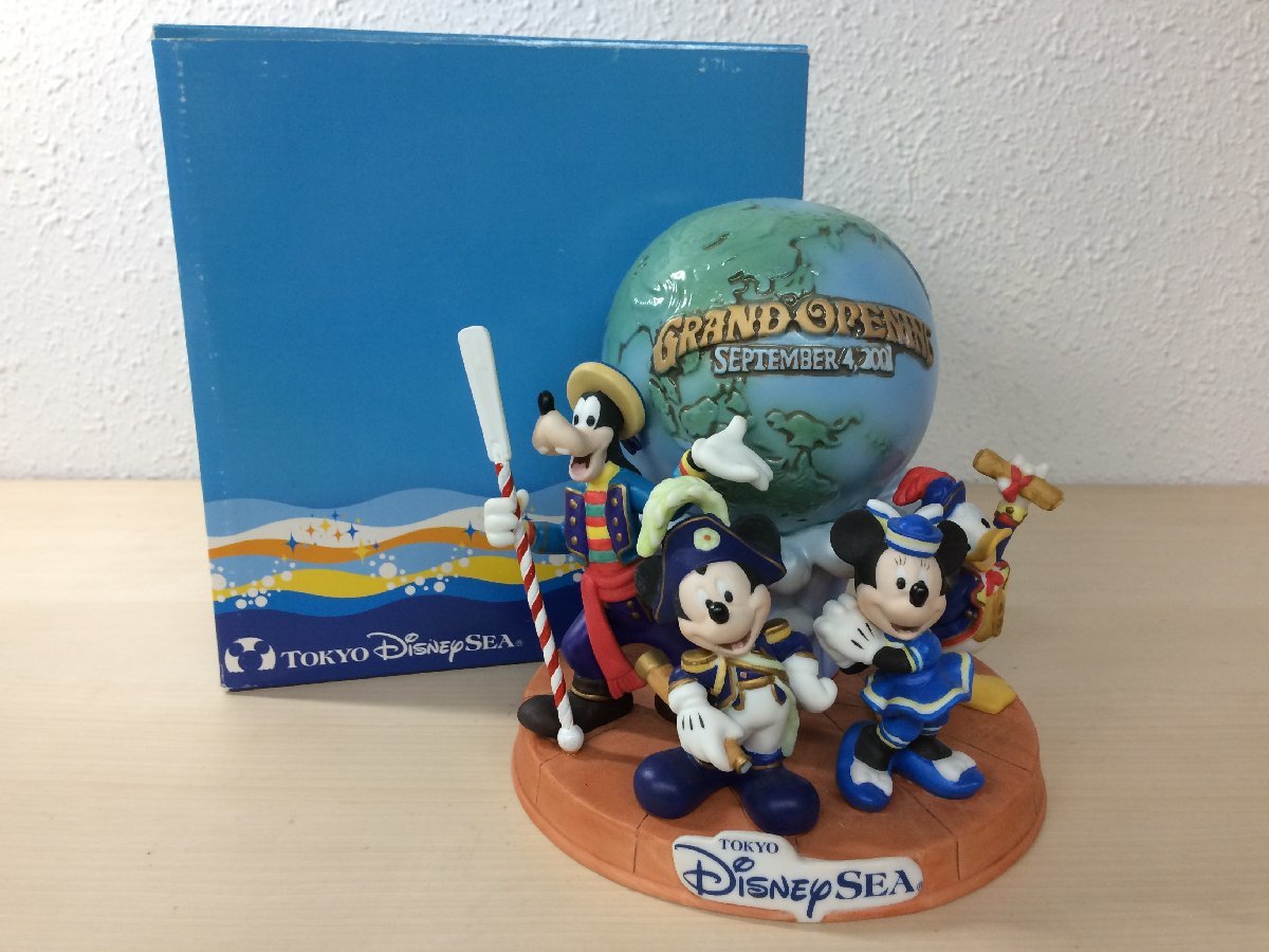 ディズニー TDR ディズニーシーグランドオープン記念 フィギュアリン 提督ミッキー ゴンドリエグーフィーほか 5A4 80(その他)｜売買さ ...