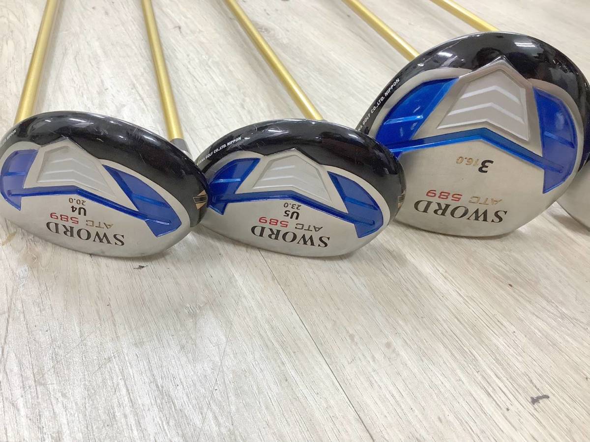 クラブ Fujikura SWORD ATC 589 1/3/5/U4/U5 ゴルフクラブ セット(その他)｜売買されたオークション情報、yahooの商品情報をアーカイブ公開 - オークファン ...
