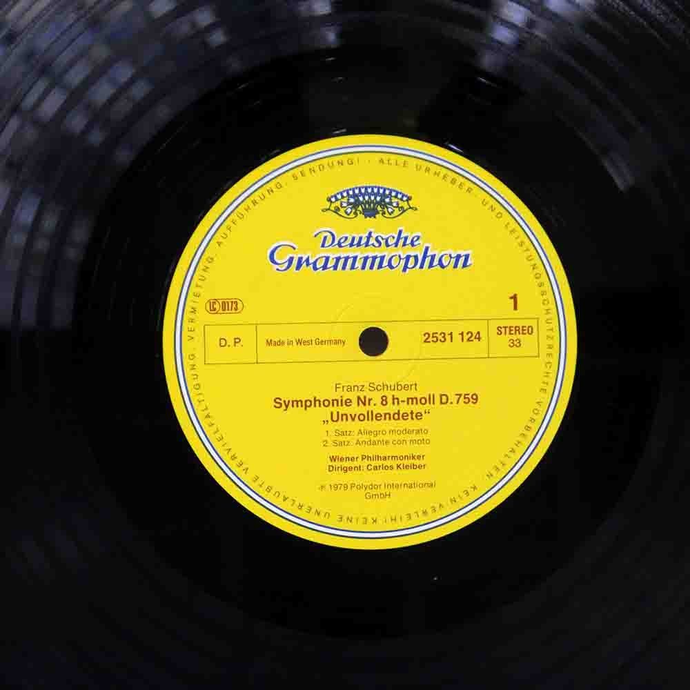 独 CARLOS KLEIBER/クライバー/シューベルト 交響曲第3番 & 第8番 未完成/DG 2531 124(クラシック)｜売買された ...