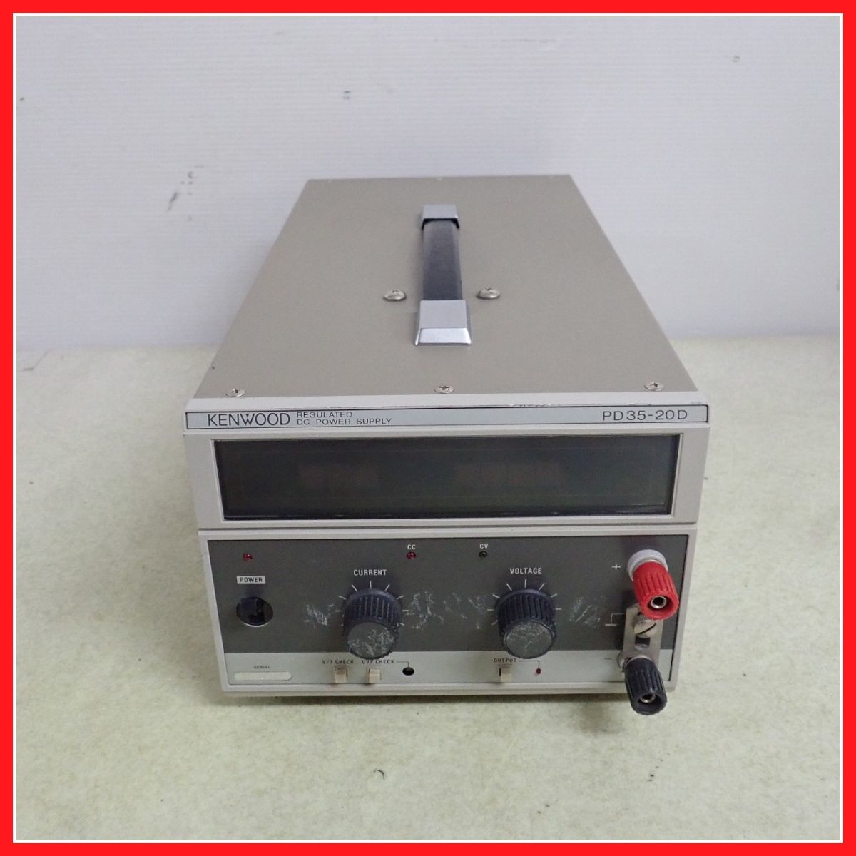 KENWOOD 直流安定化電源 PD35-20D DC POWER SUPPLY ケンウッド ジャンク 60(その他)｜売買されたオークション ...