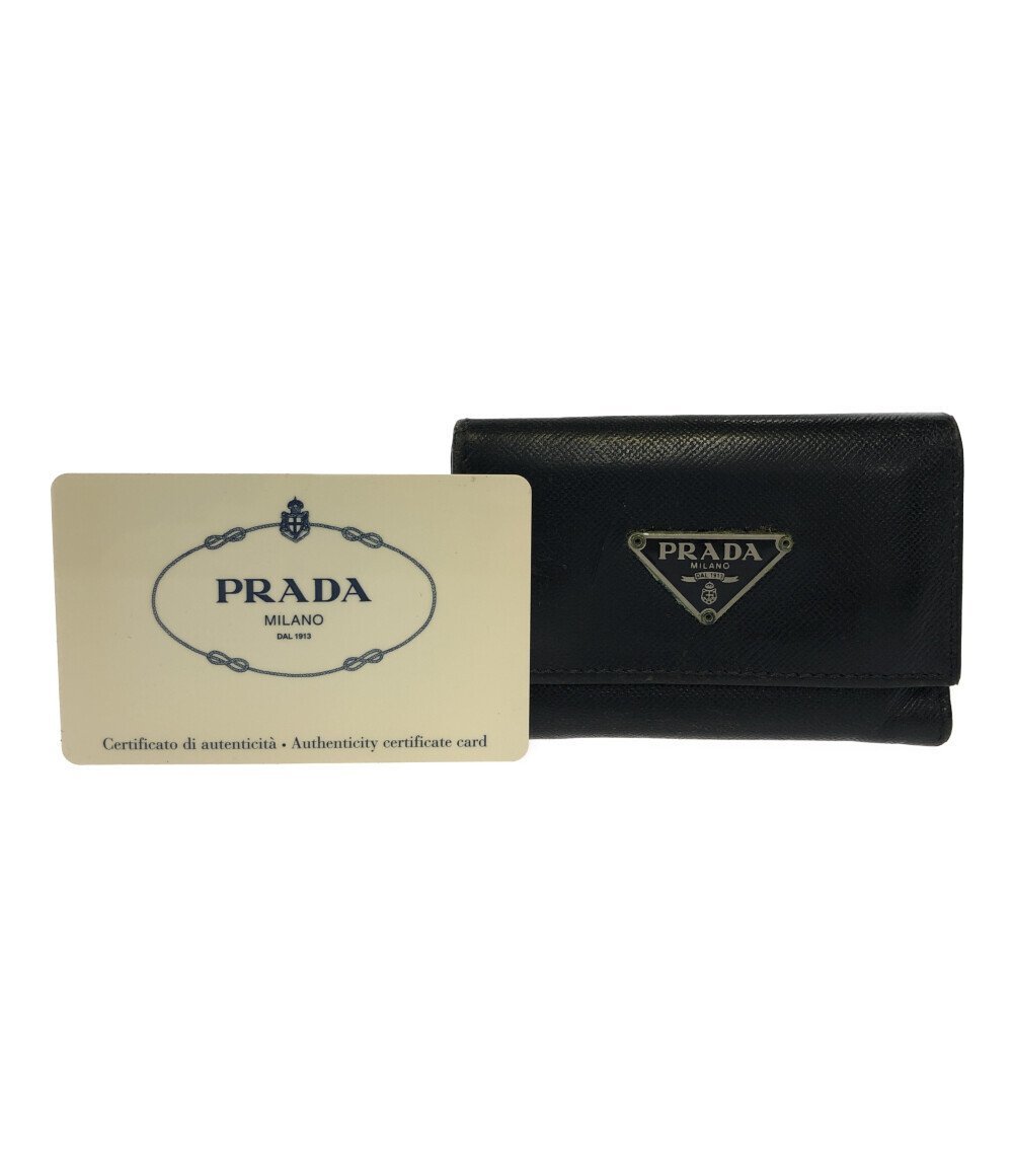 1円スタート プラダ キーケース M222A サフィアーノ レディース PRADA(その他)｜売買されたオークション情報、yahooの商品情報 ...