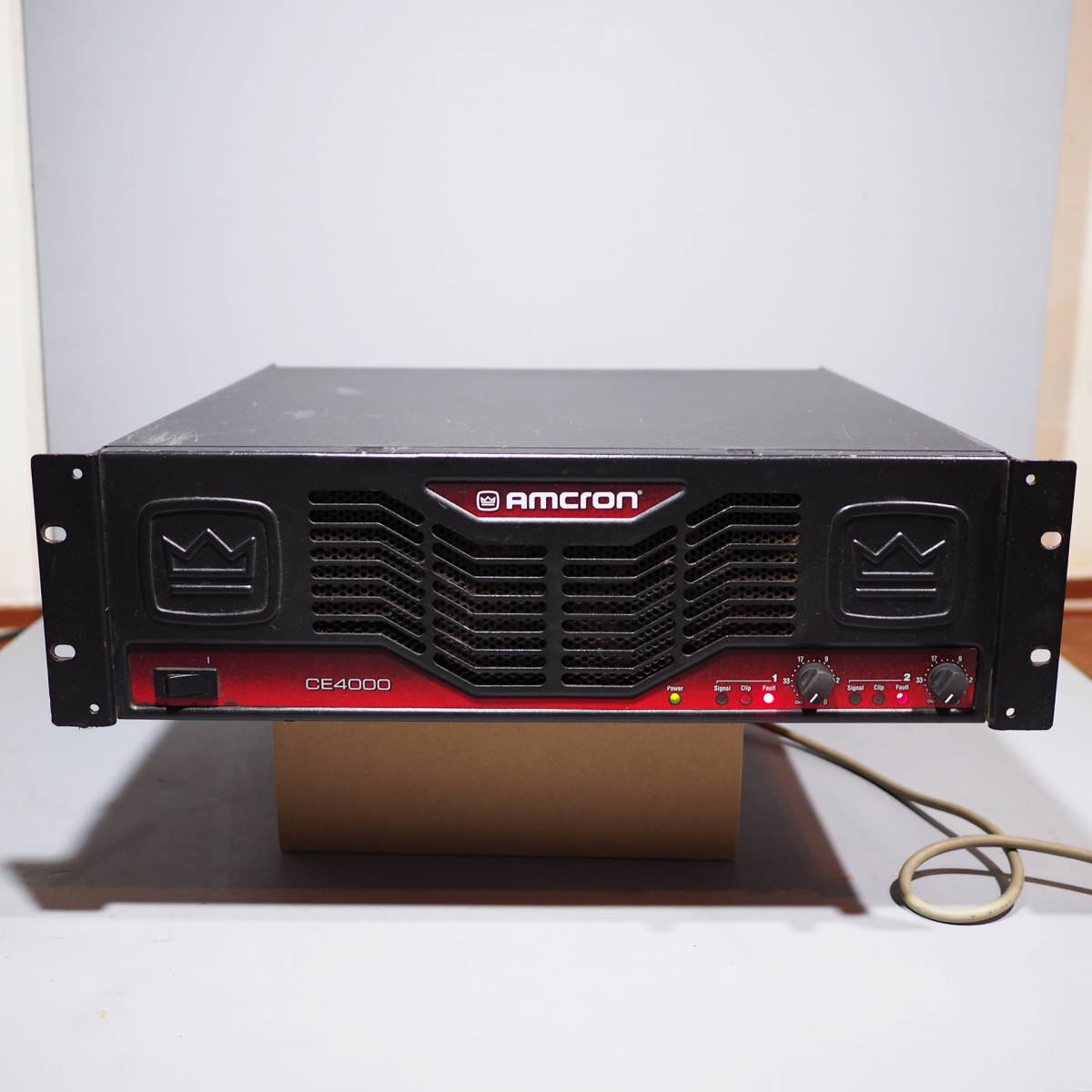 AMCRON CROWN CE-4000 パワーアンプ ジャンク CE4000／アムクロン／クラウン(パワーアンプ)｜売買されたオークション ...