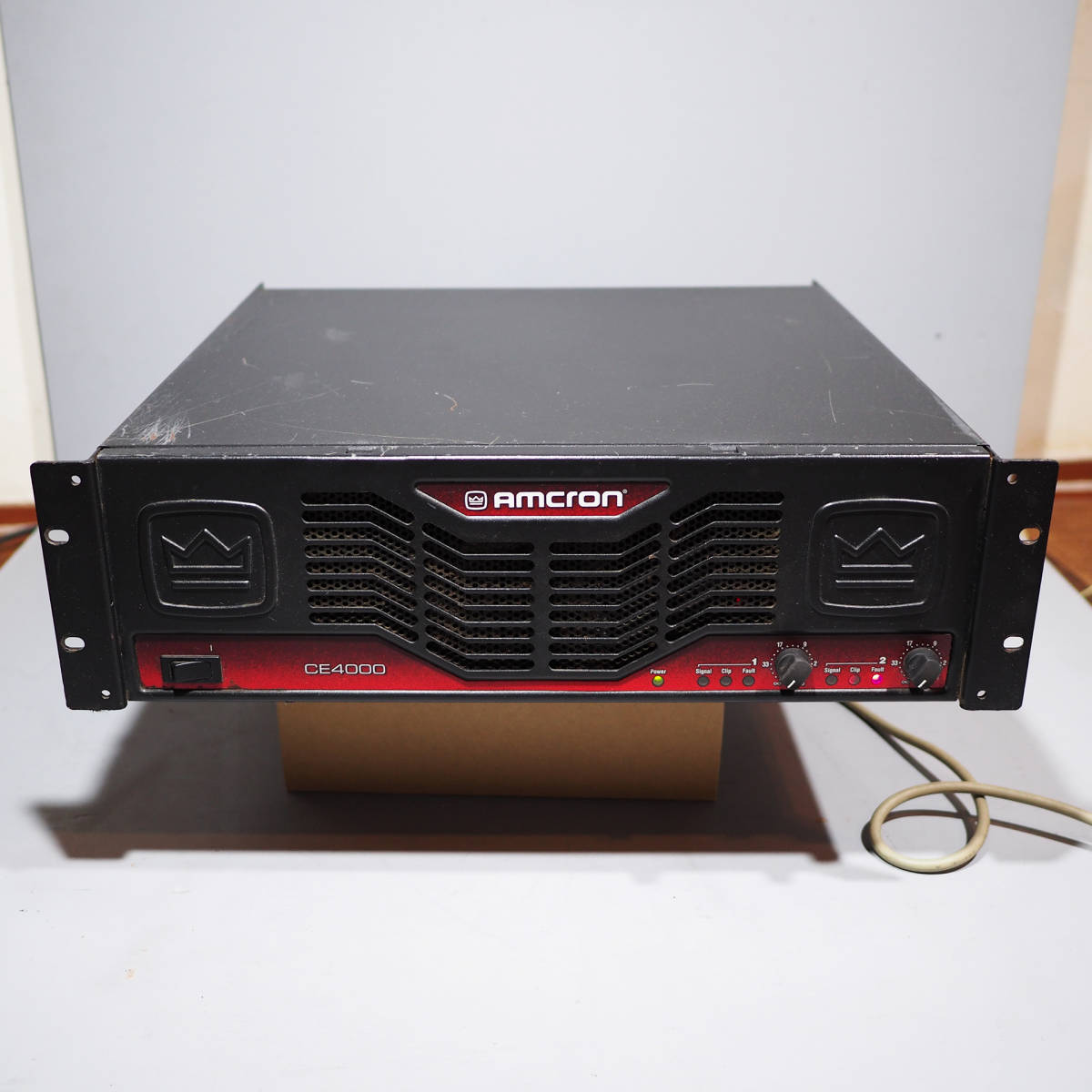 AMCRON CROWN CE-4000 パワーアンプ ジャンク CE4000／アムクロン／クラウン(パワーアンプ)｜売買されたオークション ...