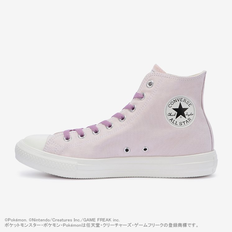 2022夏 CONVERSE ALL STAR LIGHT POKEMON HI オールスター ライト ポケモン HI ミューツー26.5 ...