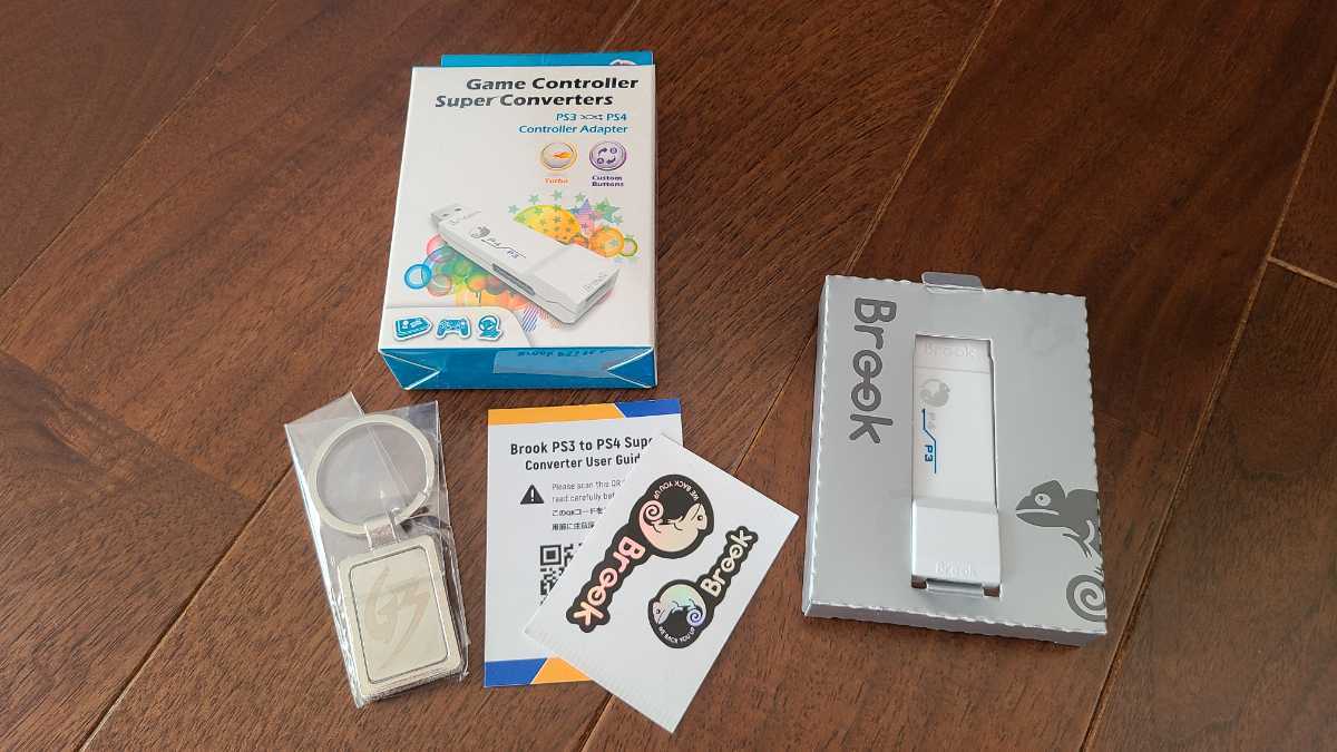 Brook PS3 to PS4 Controller Adapter CXD1077 コントローラーコンバーター(アクセサリ、周辺機器 ...