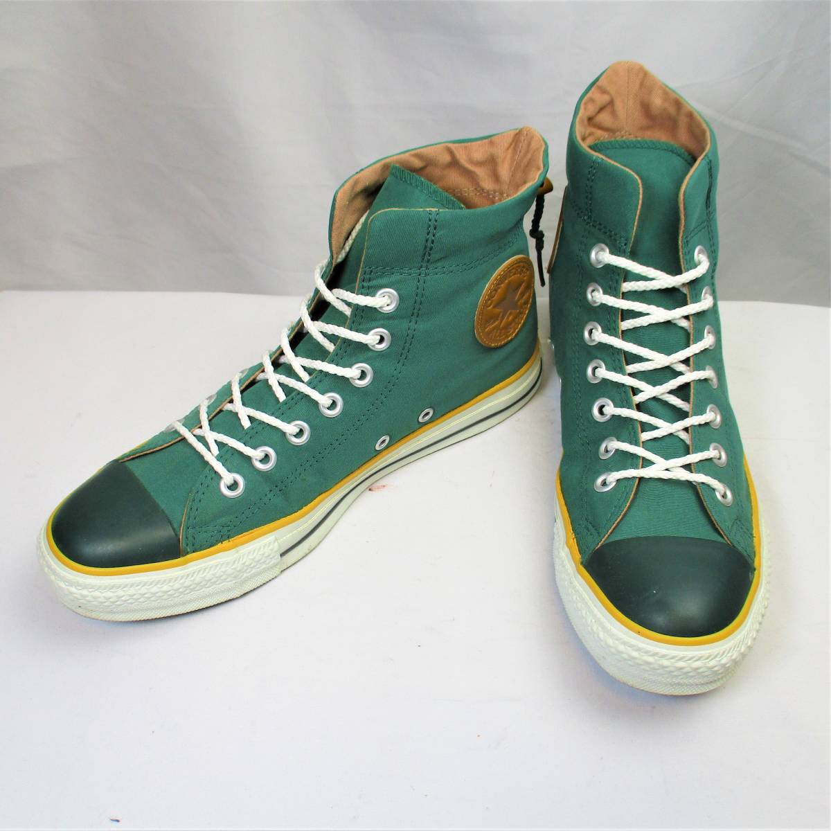 CONVERSE 26.0㎝ ハイカットスニーカー コンバース オールスター メンズ MOUNTAIN-PARKA GREEN グリーン 7 ...