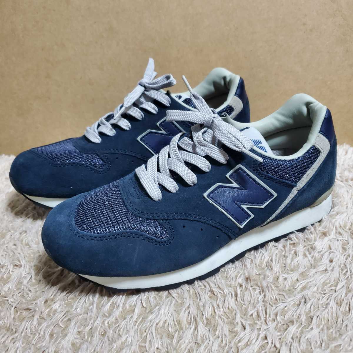 new balance ニューバランス 448 スニーカー 24.5㎝EE 紺 ヴィンテージ(24.5cm)｜売買されたオークション情報、yahooの商品情報をアーカイブ公開 - オークファン ...