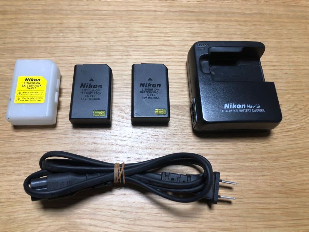 Nikon ニコン COOLPIX 8800 8400用 純正バッテリーパック EN-EL7 2個 充電器 MH-56(ニコン)｜売買されたオークション情報、yahooの商品情報をアーカイブ ...