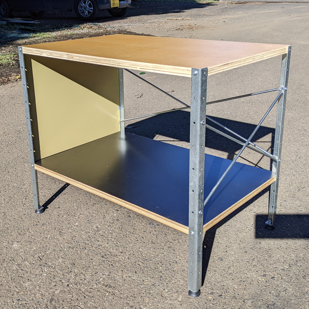Eames イームズ ESU150 ストレージユニット シェルフラック 収納棚 テーブル 家具 リプロダクト チェア デザイナーズ家具 ラック タン(イームズ)｜売買されたオークション情報 ...
