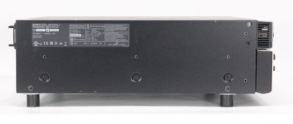 SONY XDS-PD1000 XDCAM プロフェッショナルメディアステーション MPEG HD422 Professional Disc ...