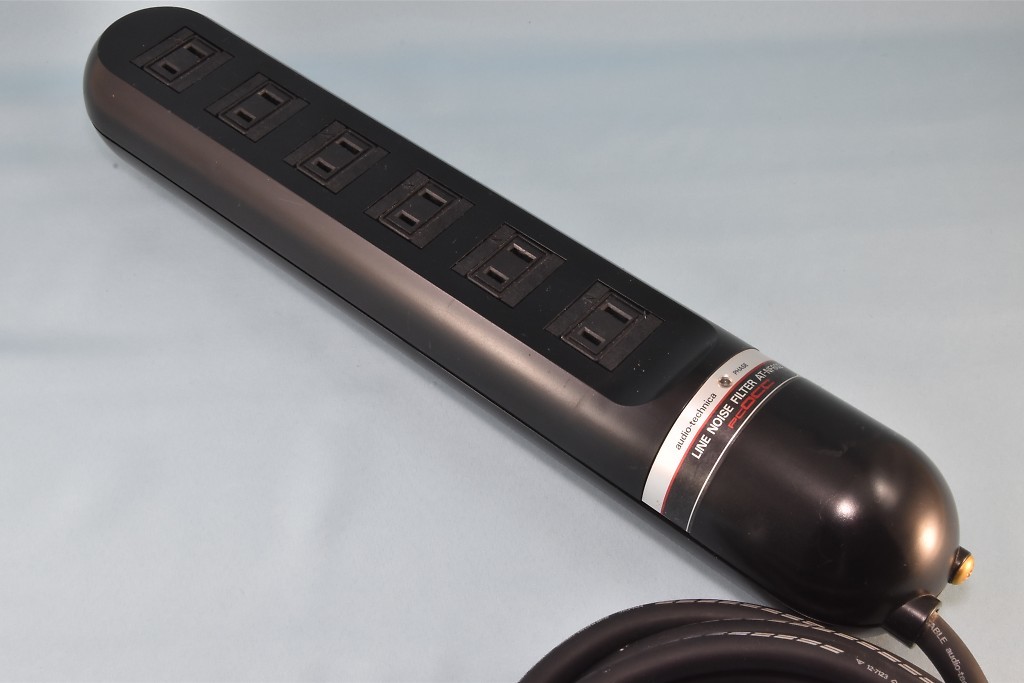audio-technica オーディオテクニカ／PCOCC LINE NOISE FILTER TAP AT-NF602 6口コンセント ...