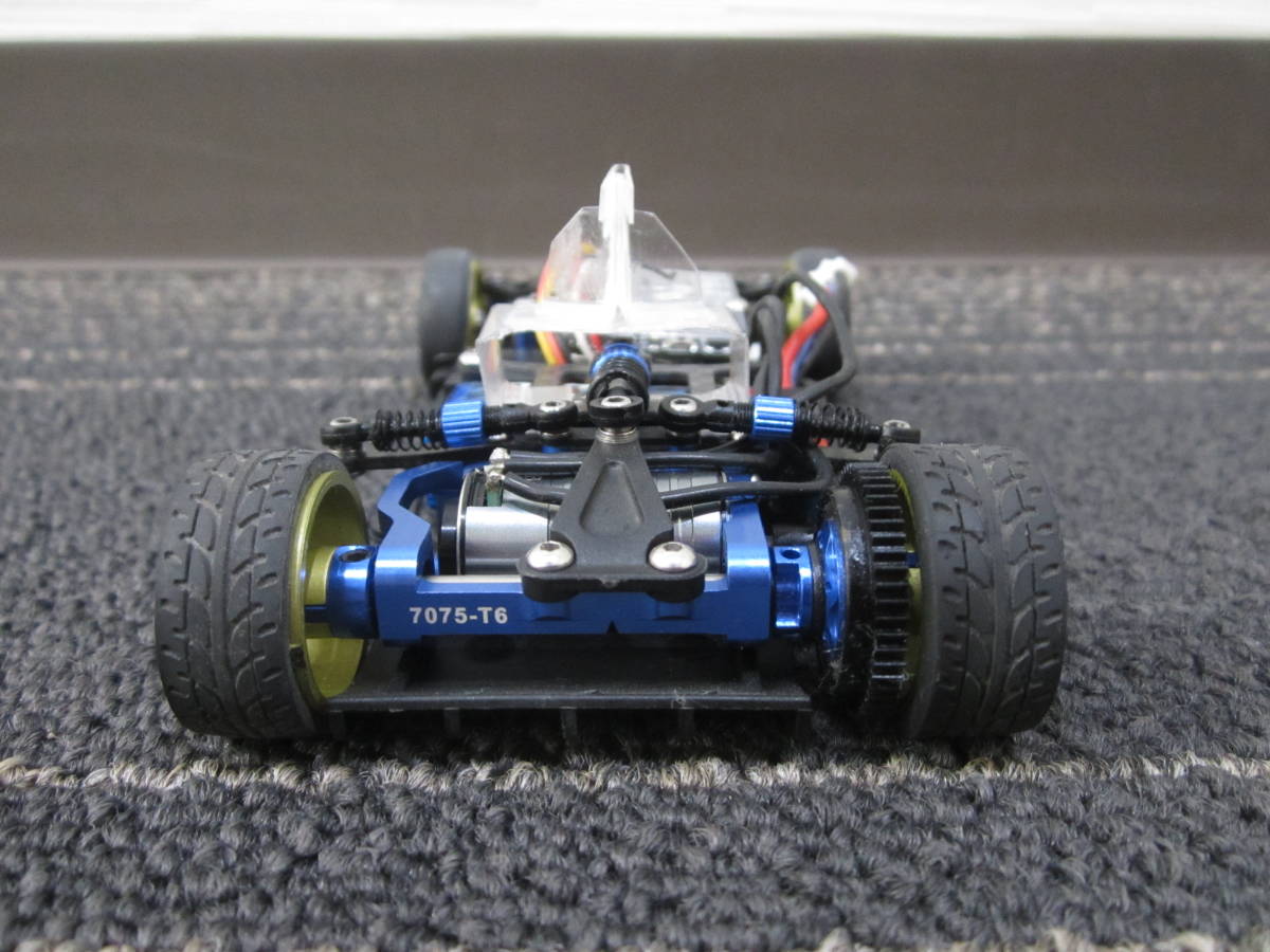 激レア GL Racing GLR 1/27 ミニRCカー RWD シャーシ カーボン GL003-DMG GX-031 7075-T6 ...