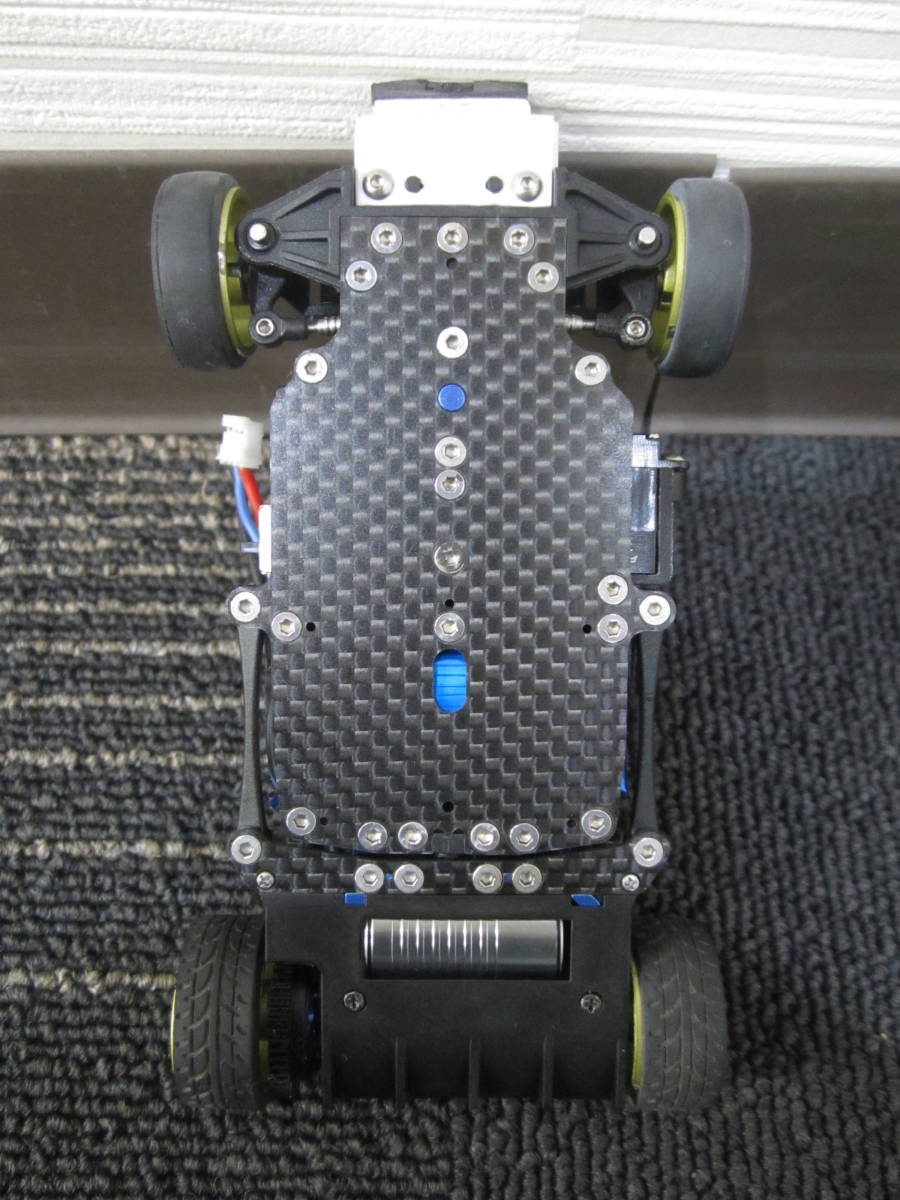 激レア GL Racing GLR 1/27 ミニRCカー RWD シャーシ カーボン GL003-DMG GX-031 7075-T6 ...